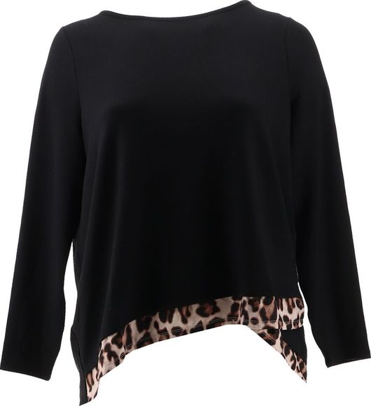 Belle by Kim Gravel | Tops | Belle Kim Gravel Brushed Knit Top Sheer ...